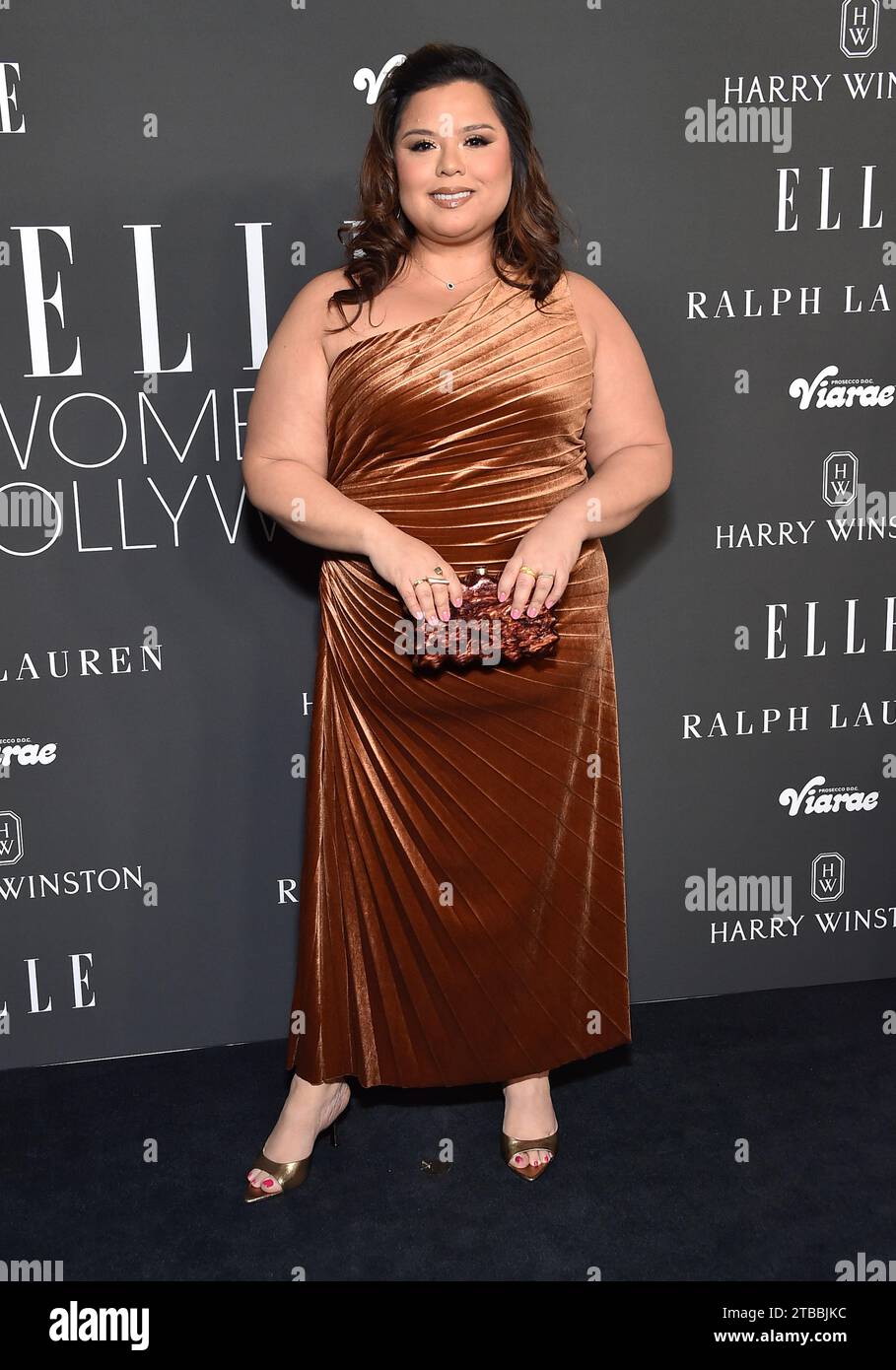 Hollywood, USA. 05th Dec, 2023. Linda Yvette Chavez arriving at ELLE to ...