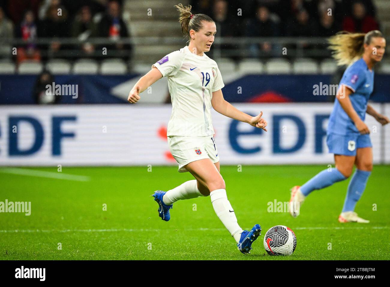 Elisabeth TERLAND of Norway during the UEFA Women's Nations League ...