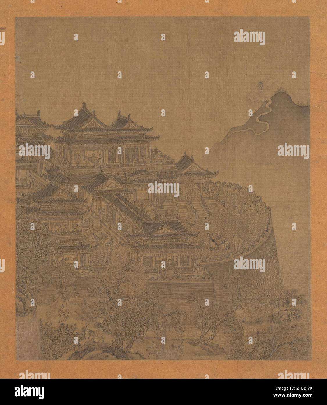 The Immortal Lu Dongbin Appearing over the Yueyang Pavilion 1947 by ...