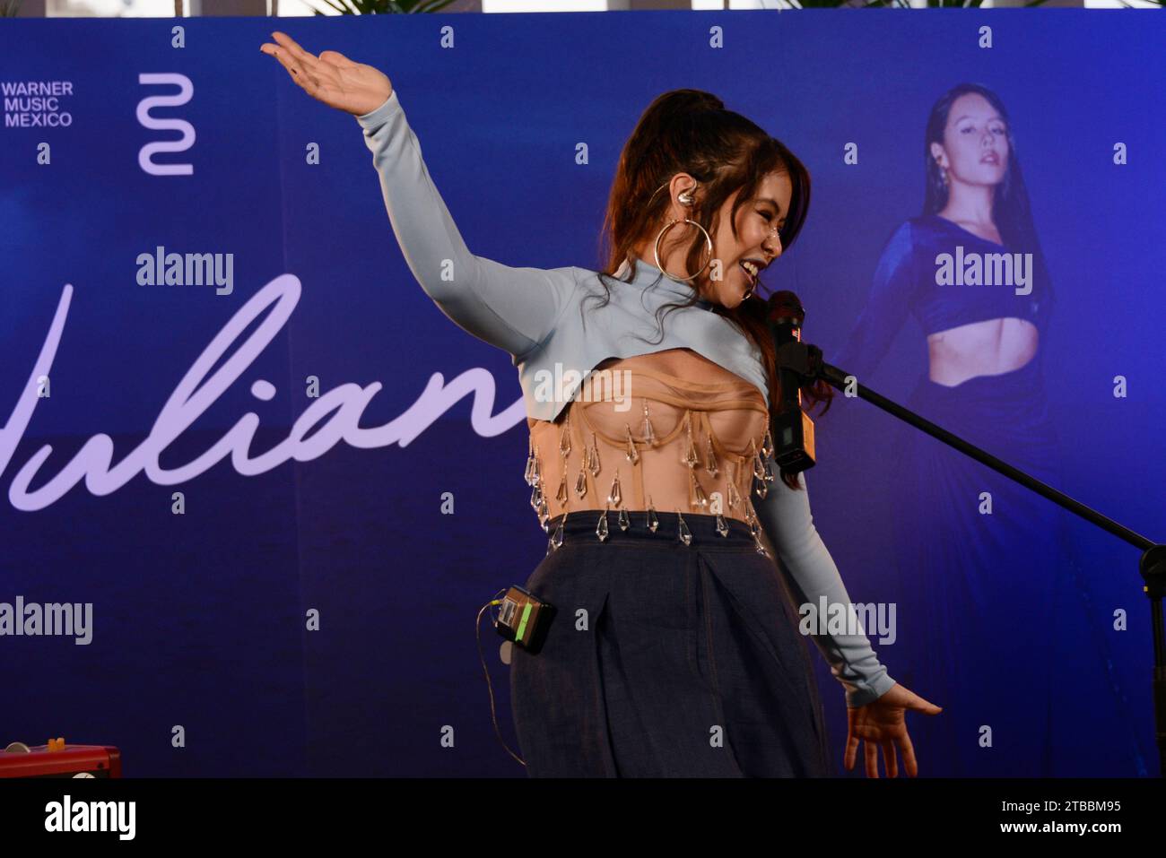 Mexico City, Mexico. 05th Dec, 2023. Colombian singer and songwriter ...