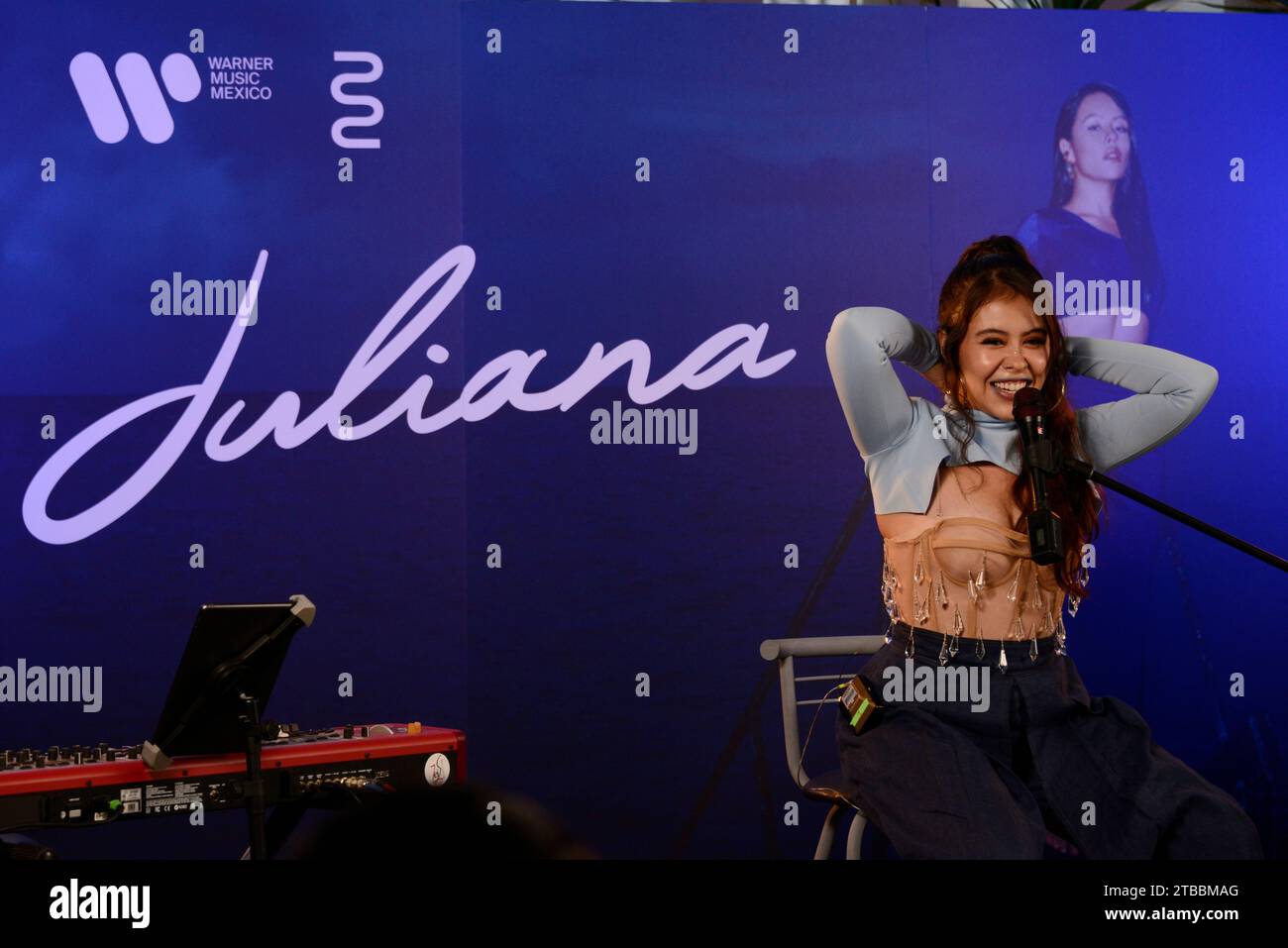 Mexico City, Mexico. 05th Dec, 2023. Colombian singer and songwriter ...