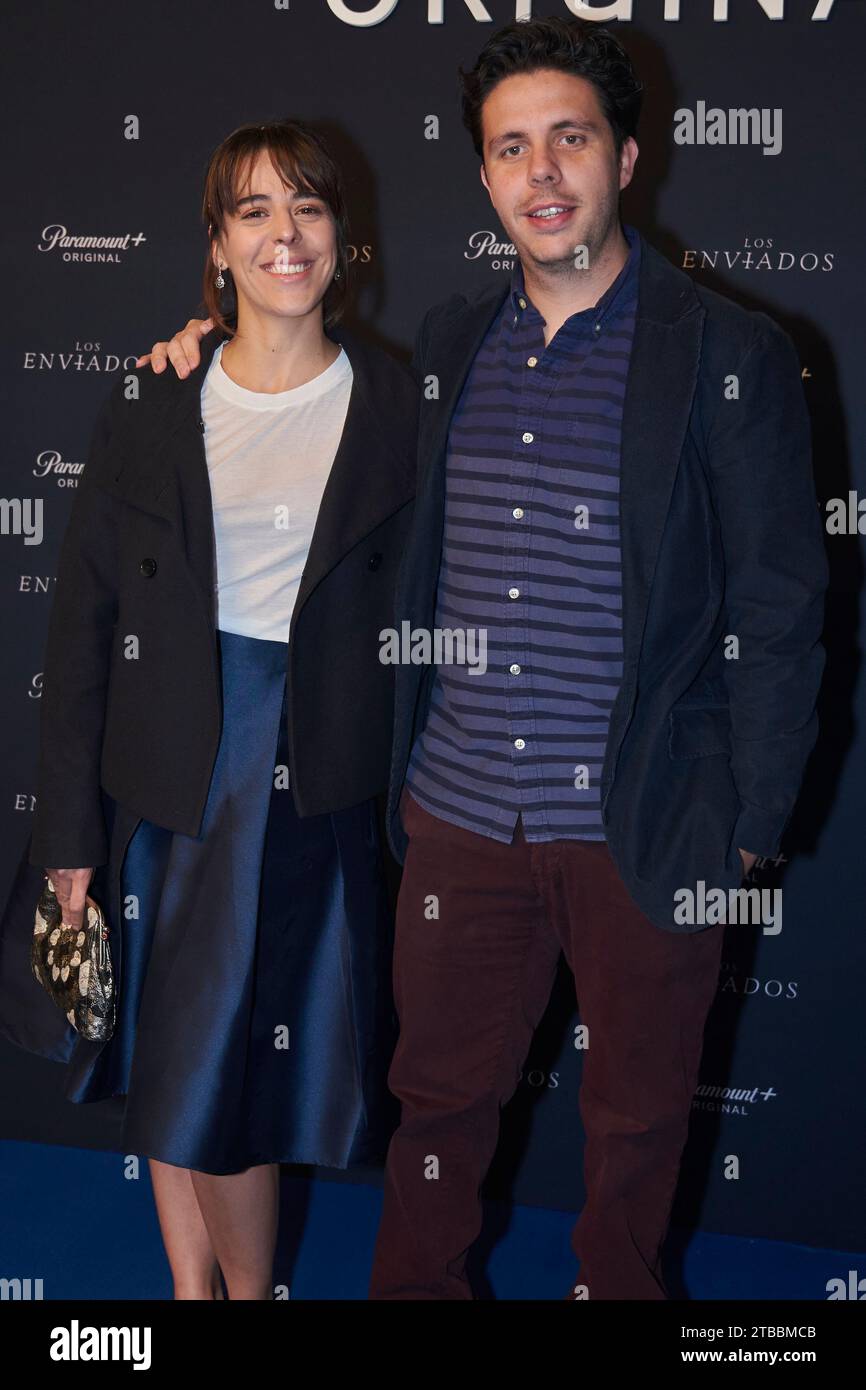 Mexico City, Mexico. 05th Dec, 2023. Veronica Bravo and David Gaytan ...