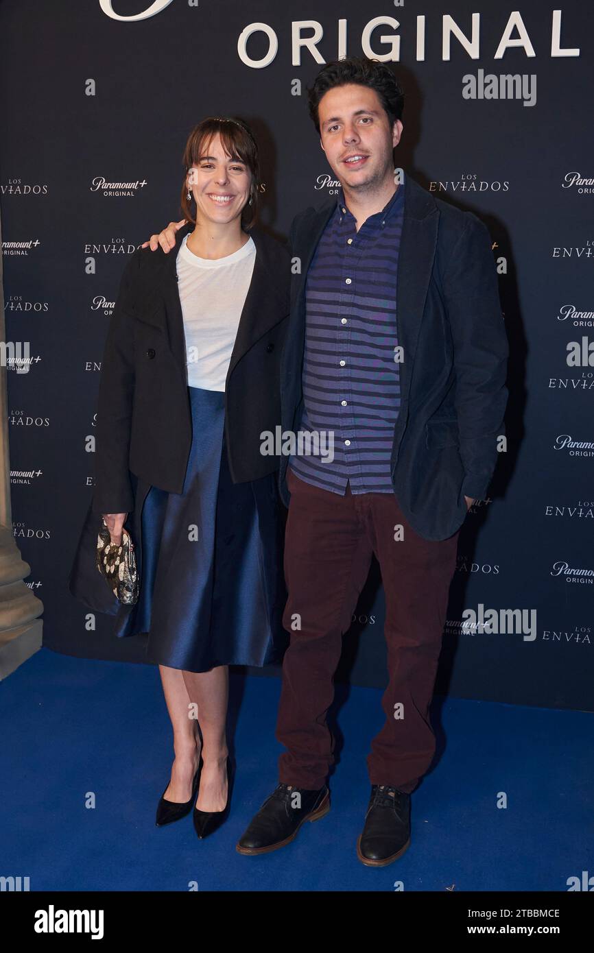 Mexico City, Mexico. 05th Dec, 2023. Veronica Bravo and David Gaytan ...