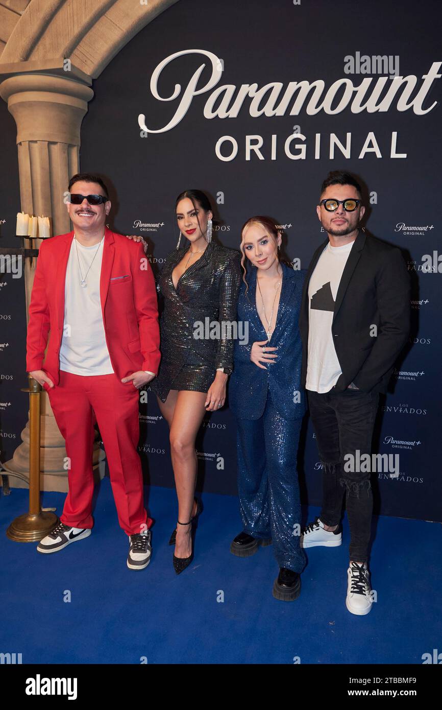 Mexico City, Mexico. 05th Dec, 2023. Eduardo Miranda, Eli Varela, Alba ...