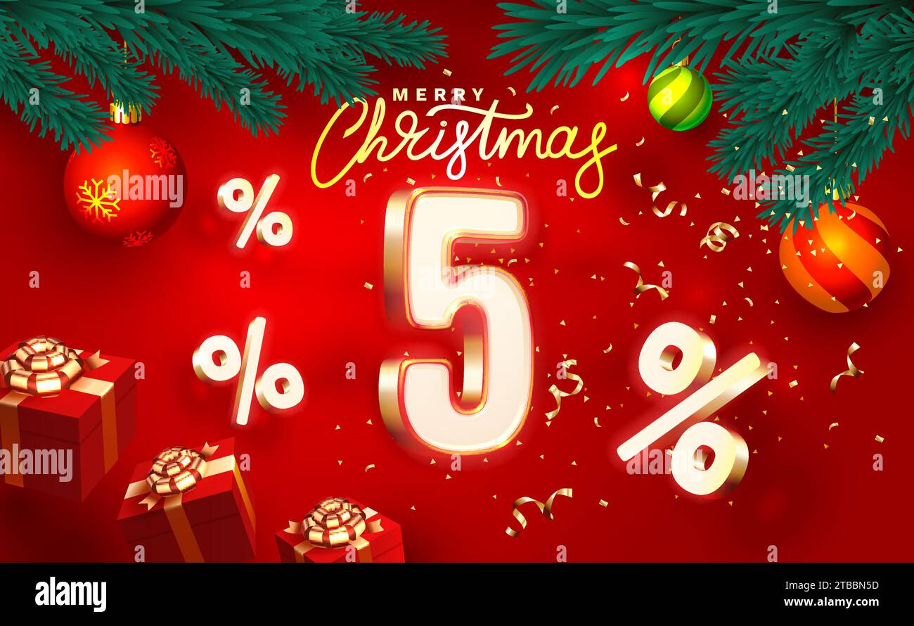 5 percentage offer Stock Vector Images - Alamy