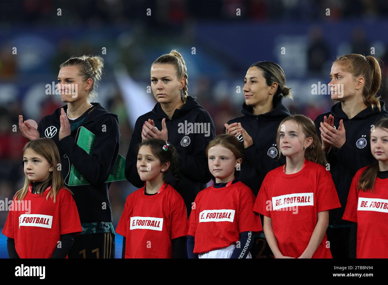Swansea, UK. 5th Dec, 2023. Alexandra Popp (11 Germany), Goalkeeper ...