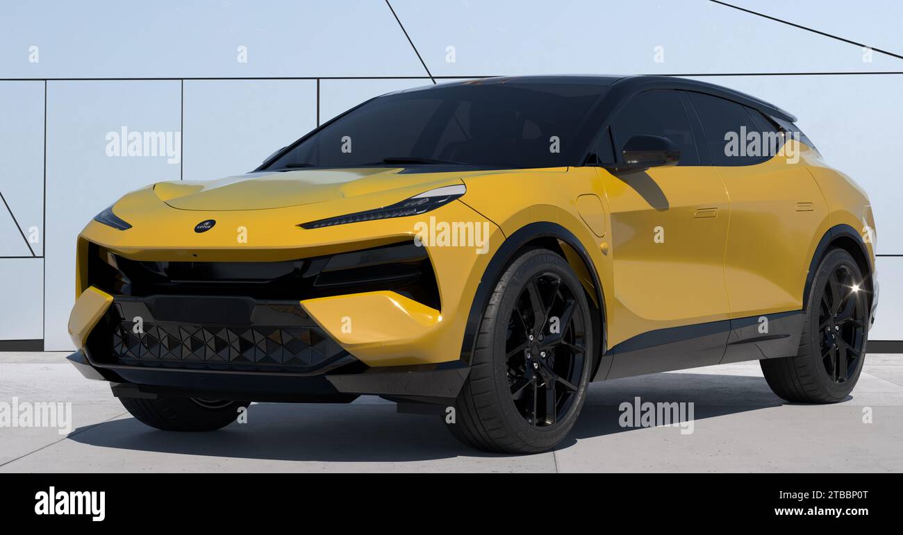 Lotus Eletre - the first and electric SUV by Lotus Stock Photo - Alamy