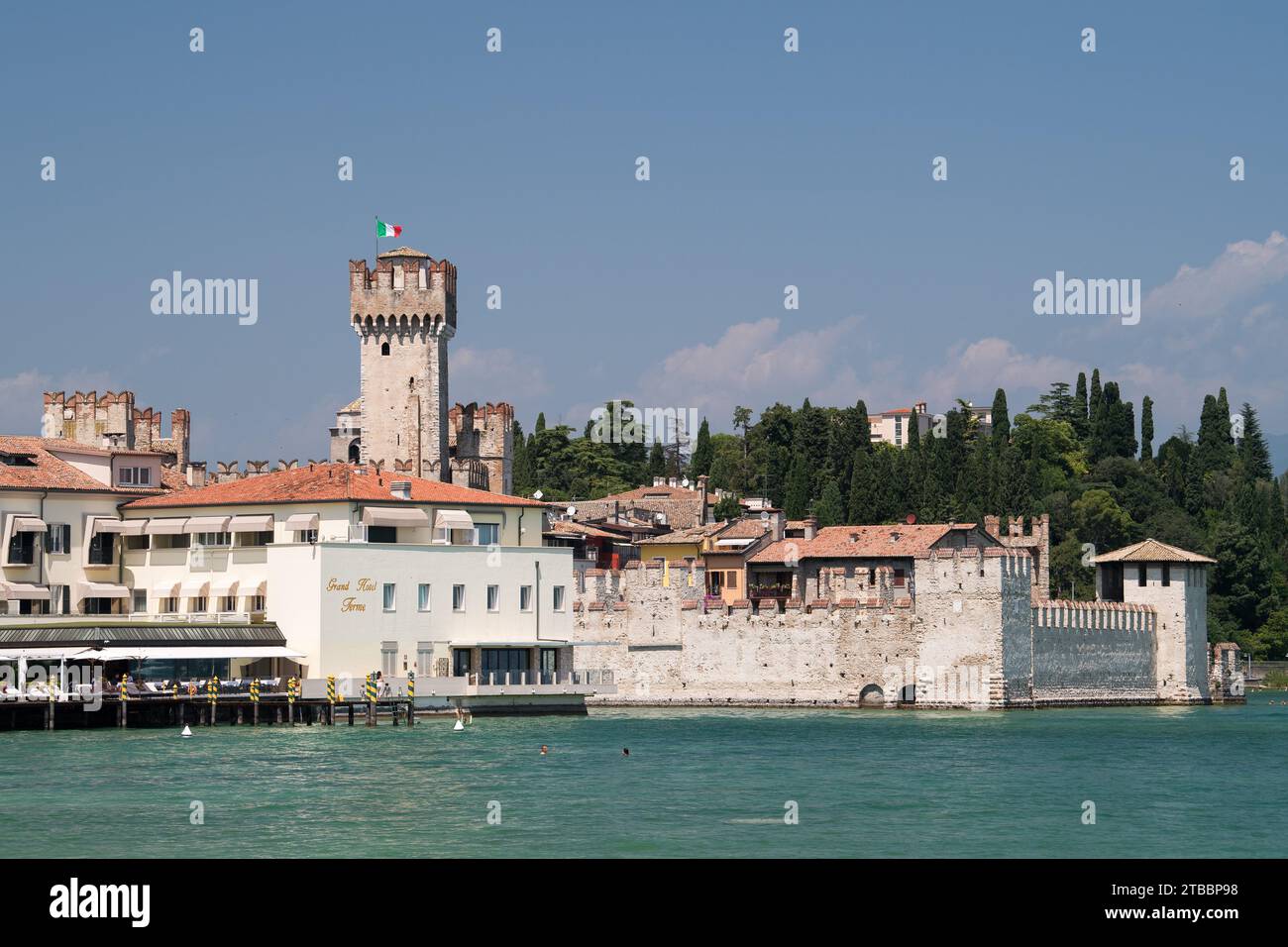 Gothic Castello scaligero di Sirmione (Scaligero Castle of Sirmione ...