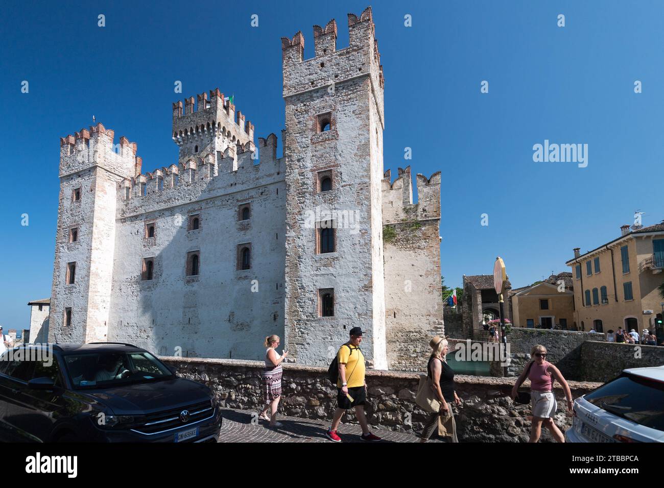 Gothic Castello scaligero di Sirmione (Scaligero Castle of Sirmione ...