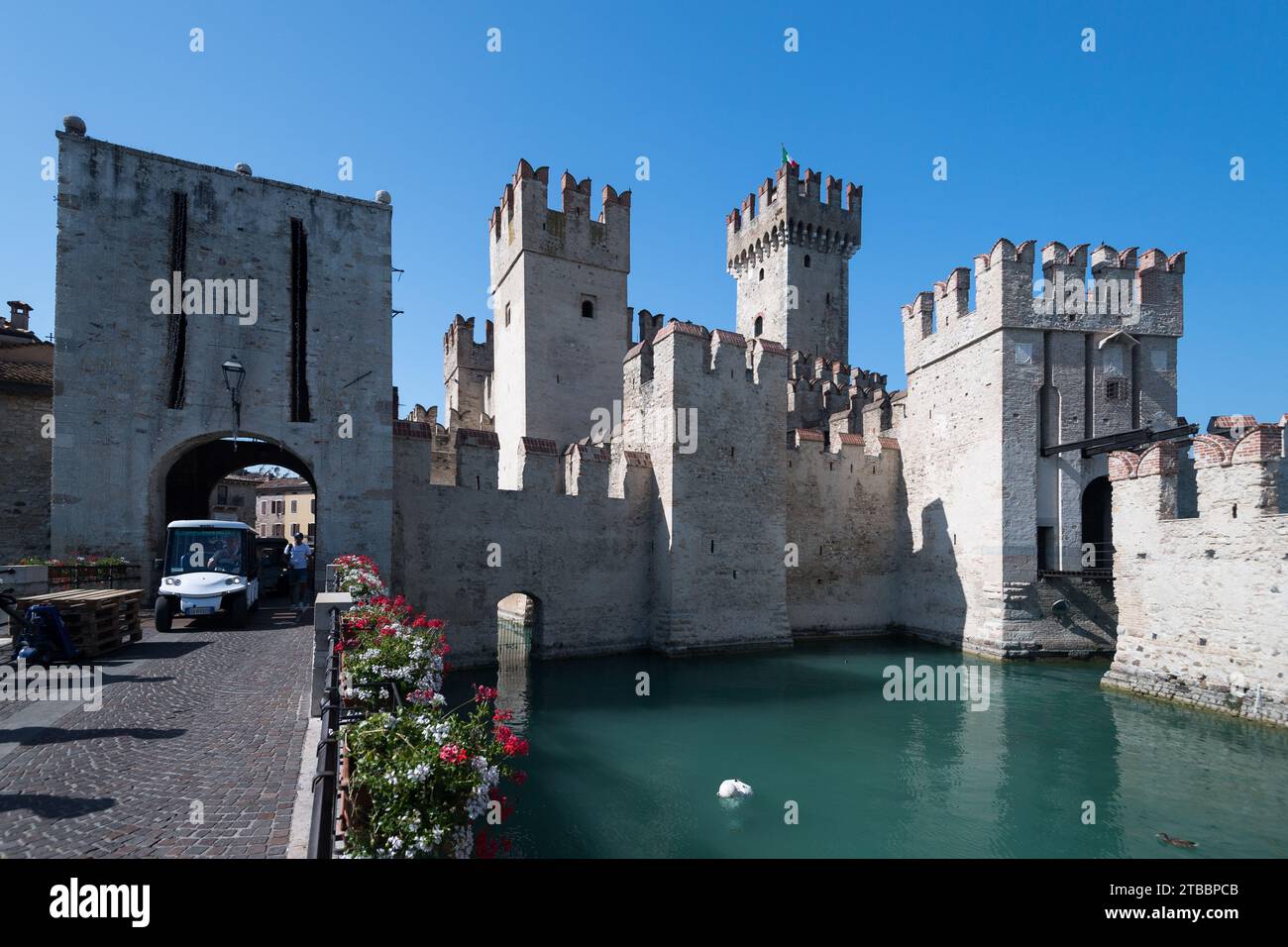 Gothic Castello scaligero di Sirmione (Scaligero Castle of Sirmione ...