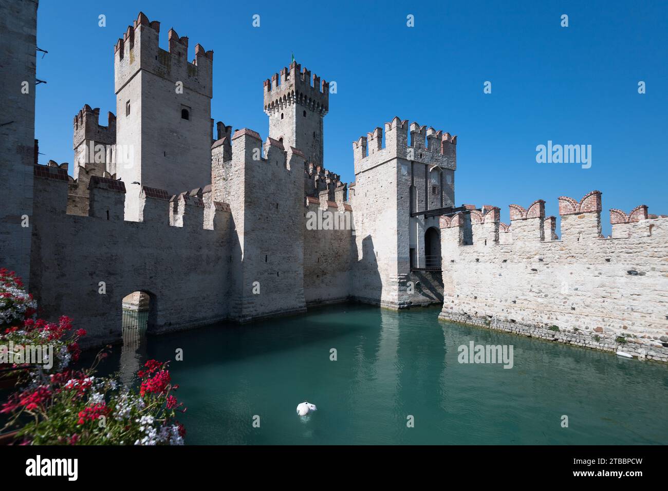 Gothic Castello scaligero di Sirmione (Scaligero Castle of Sirmione ...