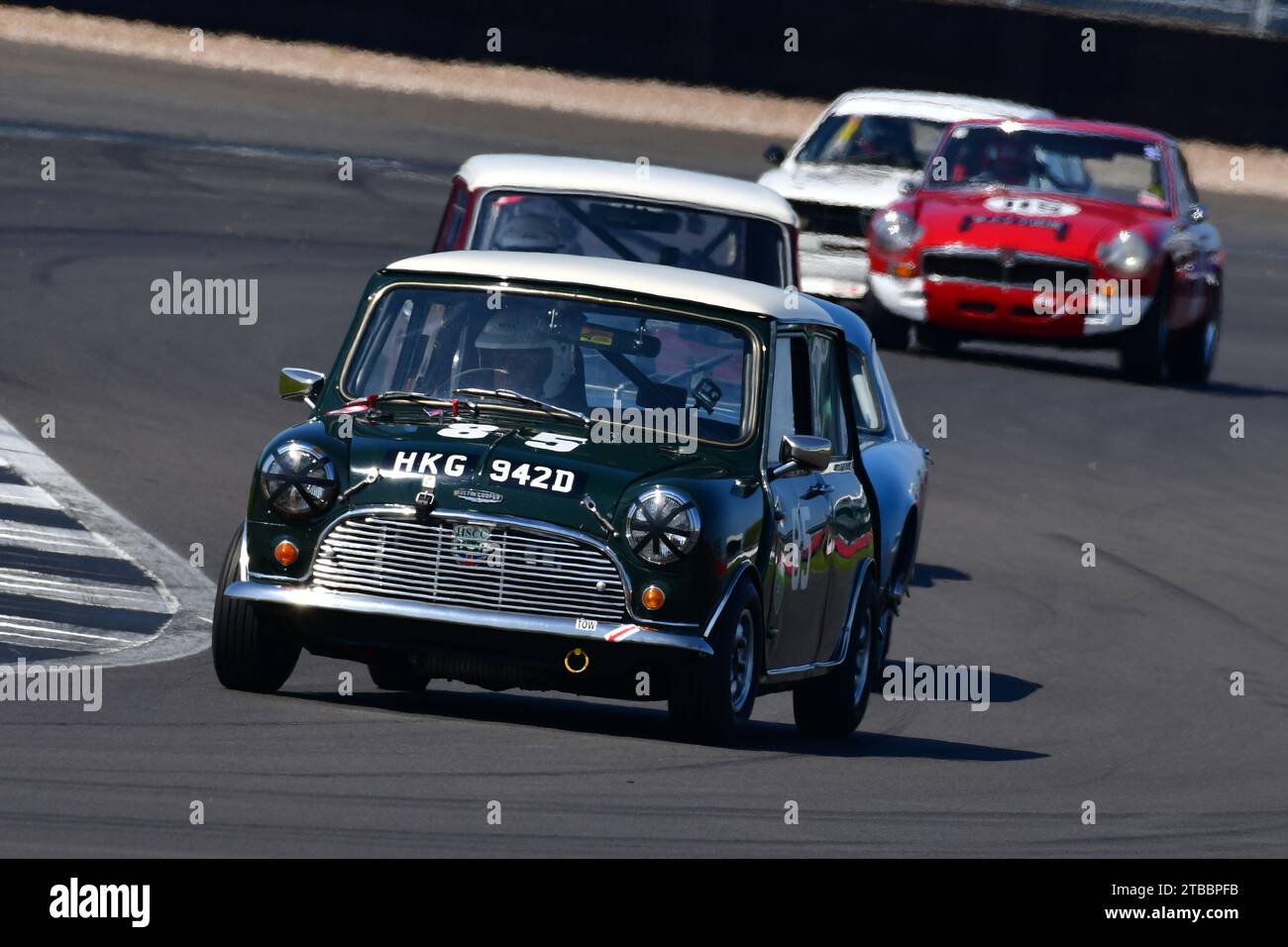 Roger Godfrey, Austin Mini Cooper S, HSCC 70’s Road Sports, Historic ...