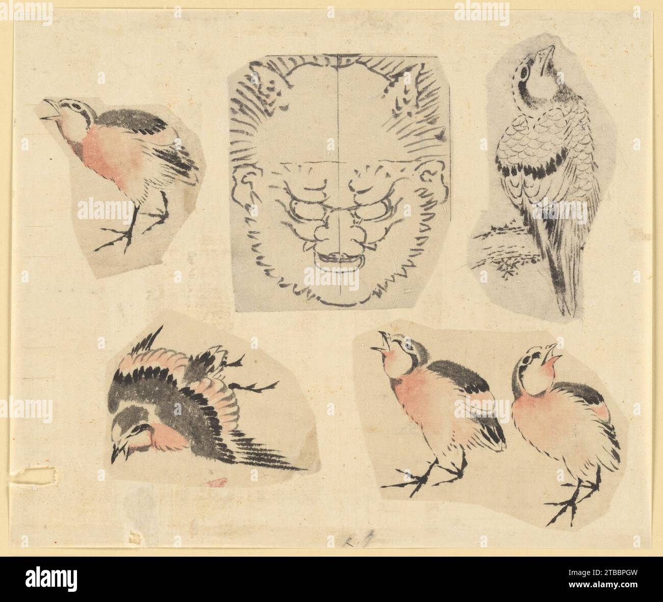 Mask sketches hi-res stock photography and images - Alamy