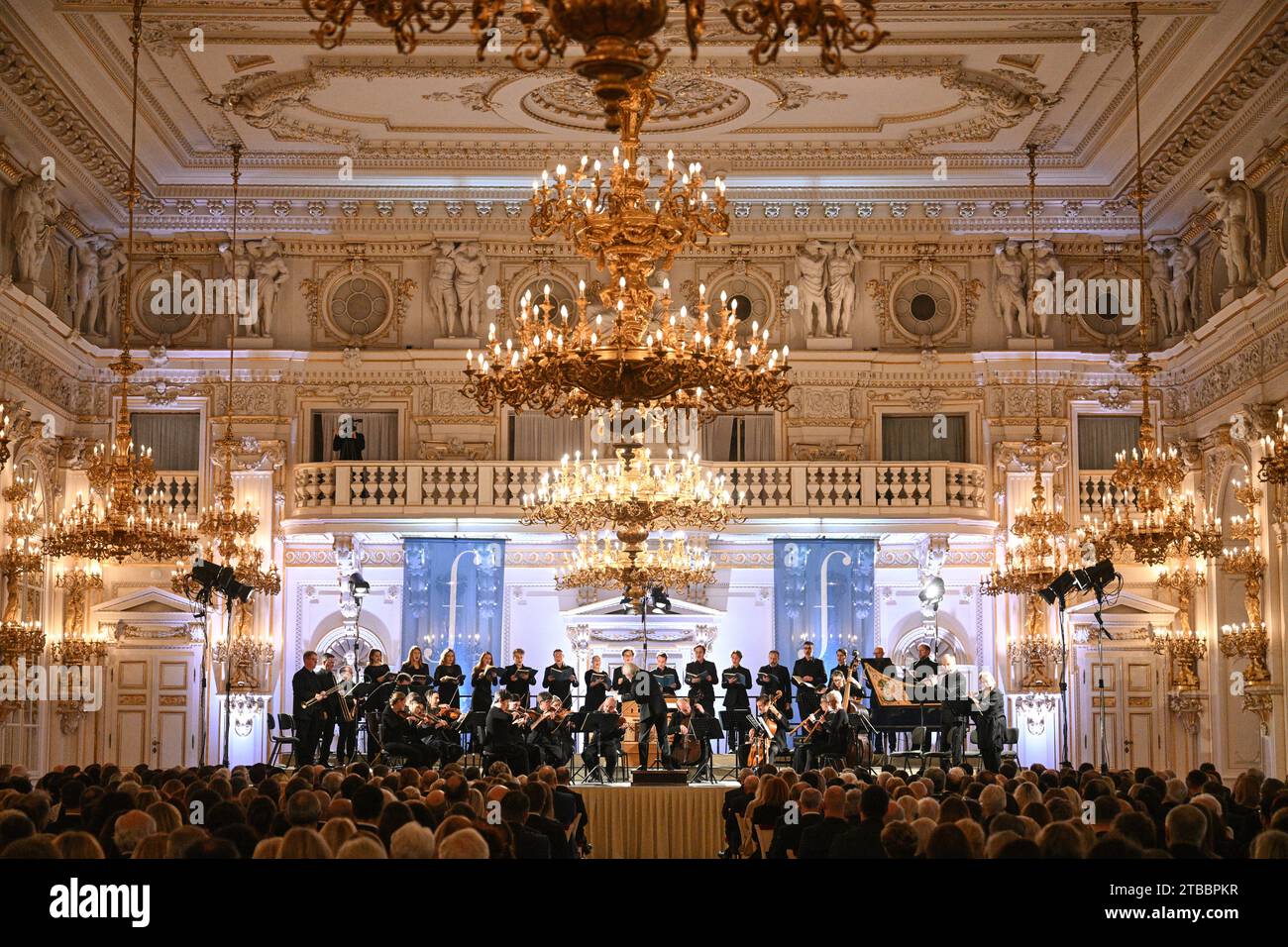 Prague, Czech Republic. 05th Dec, 2023. Prague Spring Advent Concert ...