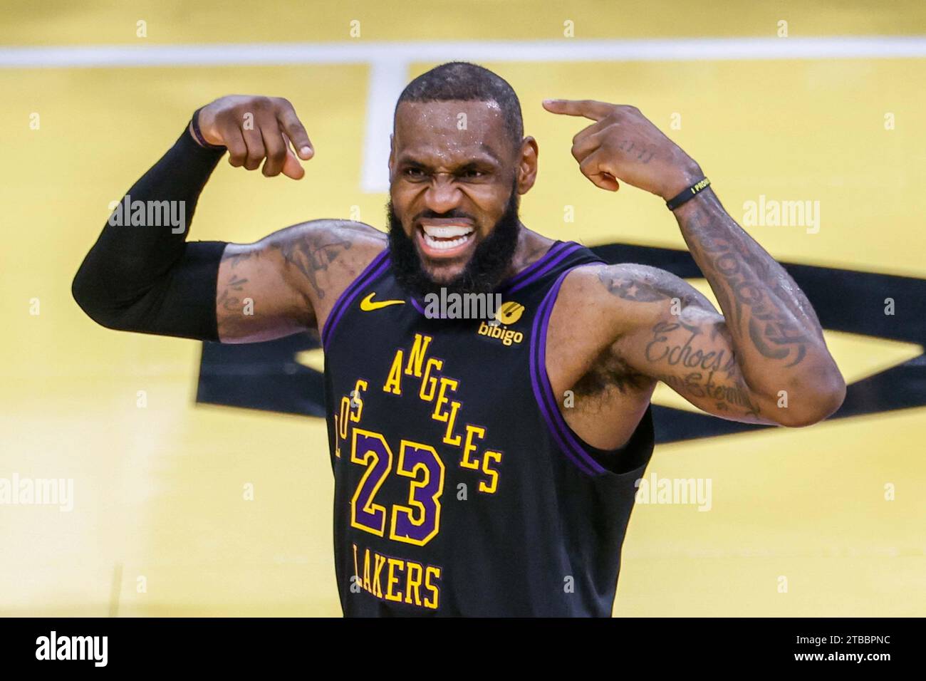 Lebron james lakers 2023 hi-res stock photography and images - Alamy