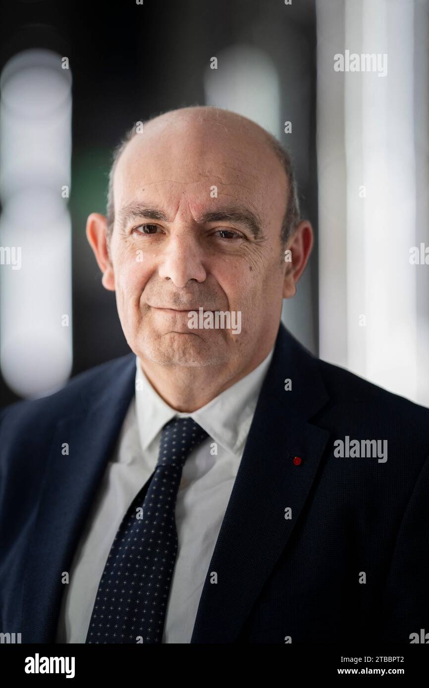Paris, France. 05th Dec, 2023. Dassault Aviation CEO Eric Trappier ...