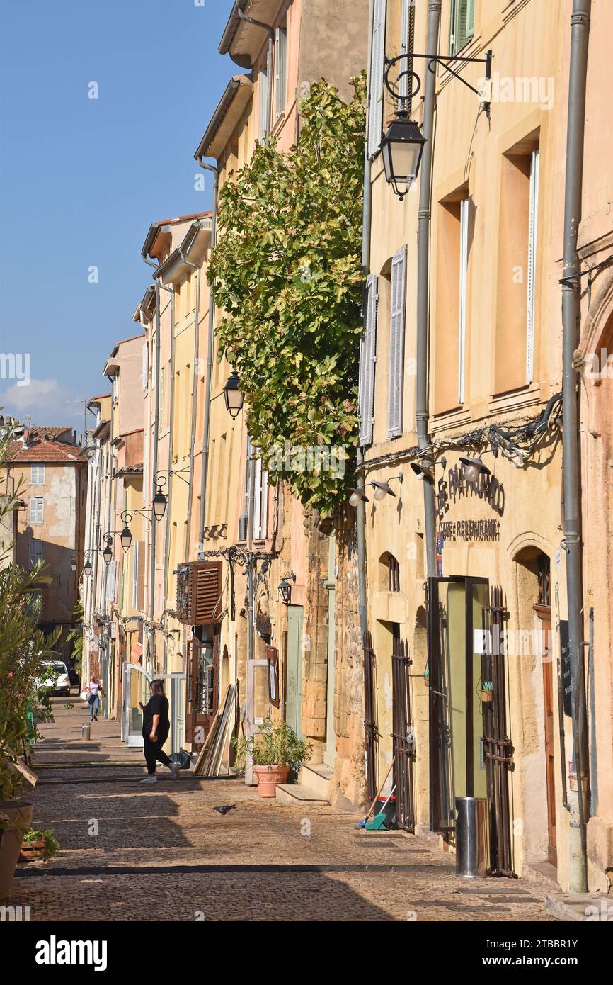 The north side of Place Forum des Cardeurs, in Aix-en-Provence, now ...