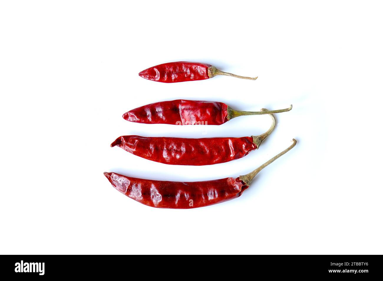 Dry red chilli Cut Out Stock Images & Pictures - Alamy