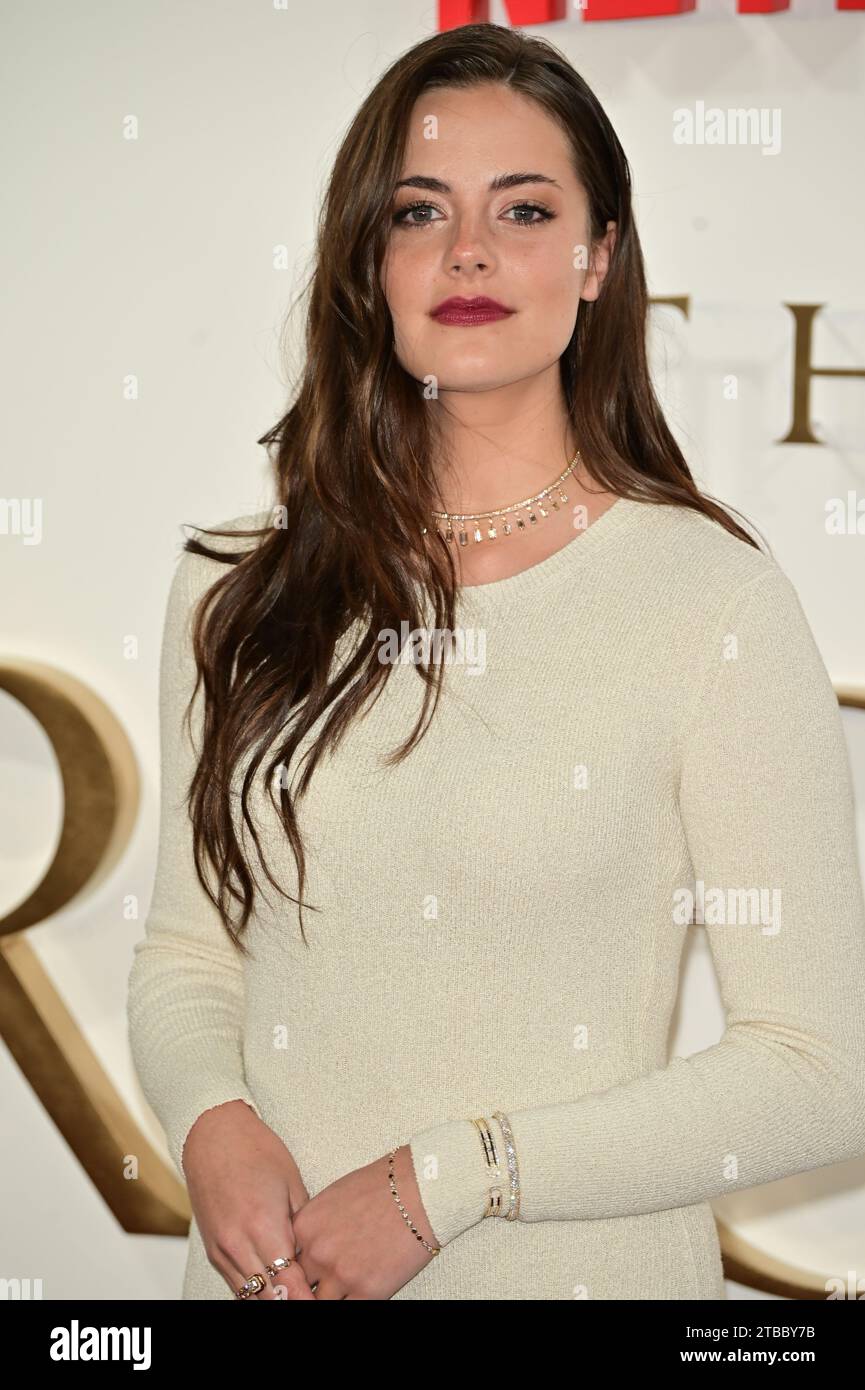 London, UK. 5th Dec, 2023. Meg Bellamy attends Netflix Presents The ...