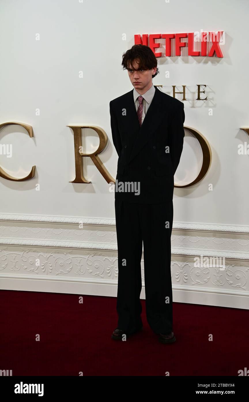 London, UK. 5th Dec, 2023. Reuben Larkin attends Netflix Presents The ...