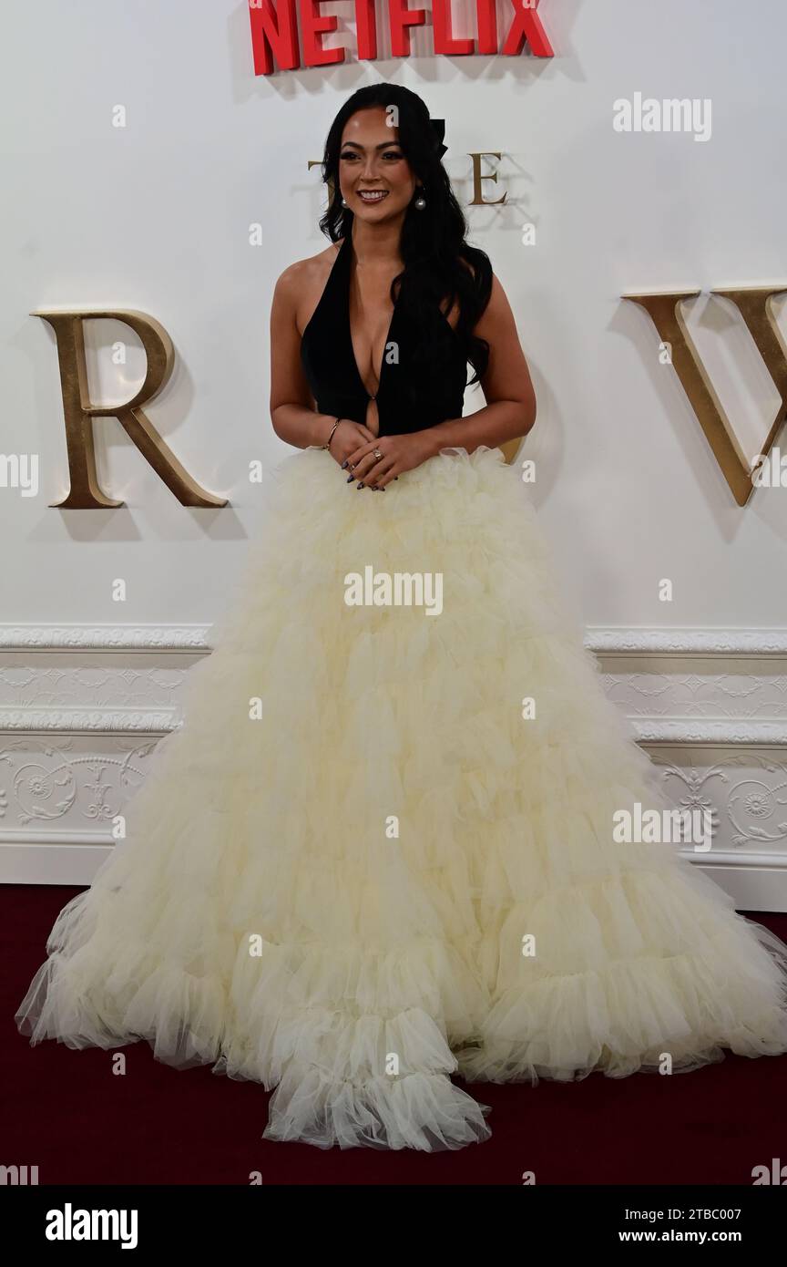 London, UK. 5th Dec, 2023. Sharon Gaffka attends Netflix Presents The ...