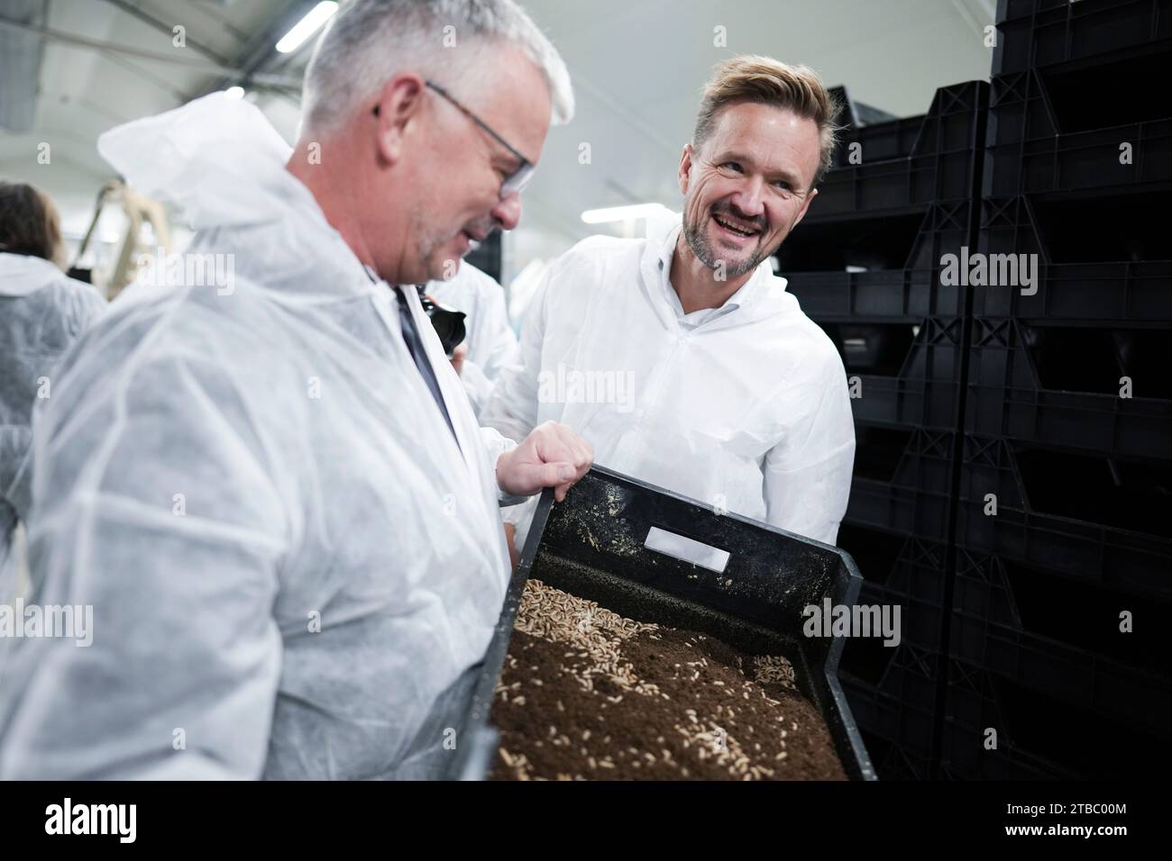 Enorm Biofactory Carsten Lind Pedersen(left) CEO and Jakob Lave ...