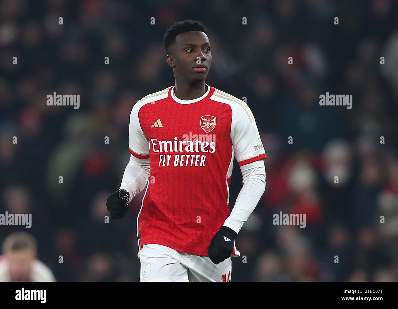Eddie Nketiah of Arsenal. - Arsenal v Wolverhampton Wanderers, Premier ...