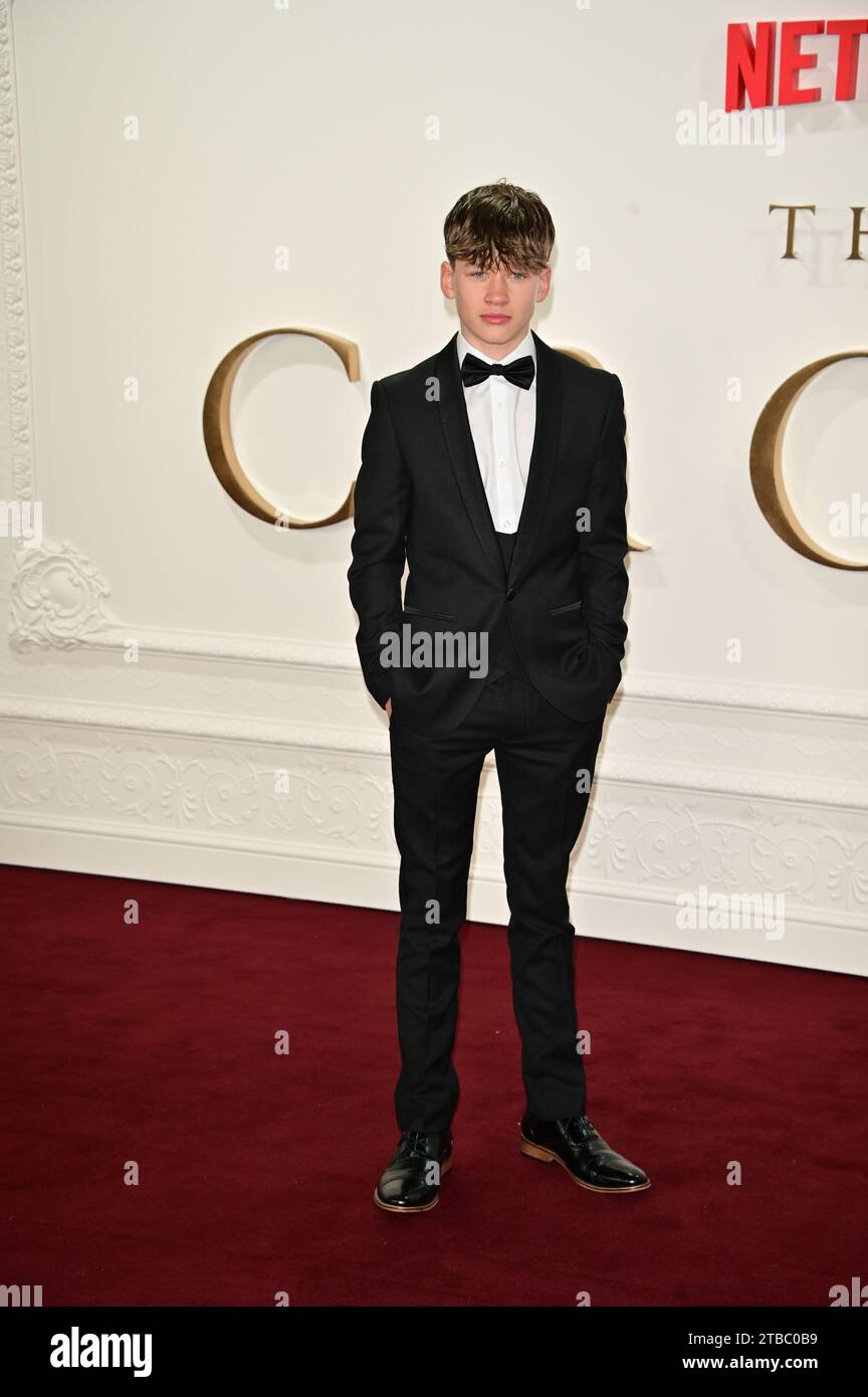 London, UK. 5th Dec, 2023. Fflyn Edwards attends Netflix Presents The ...