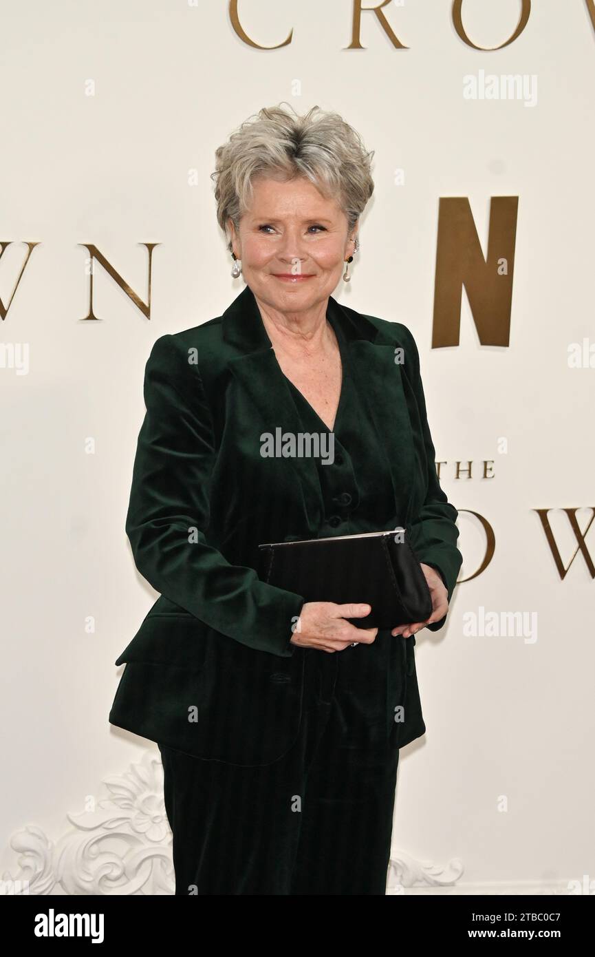 London, UK. 5th Dec, 2023. Imelda Staunton attends Netflix Presents The ...