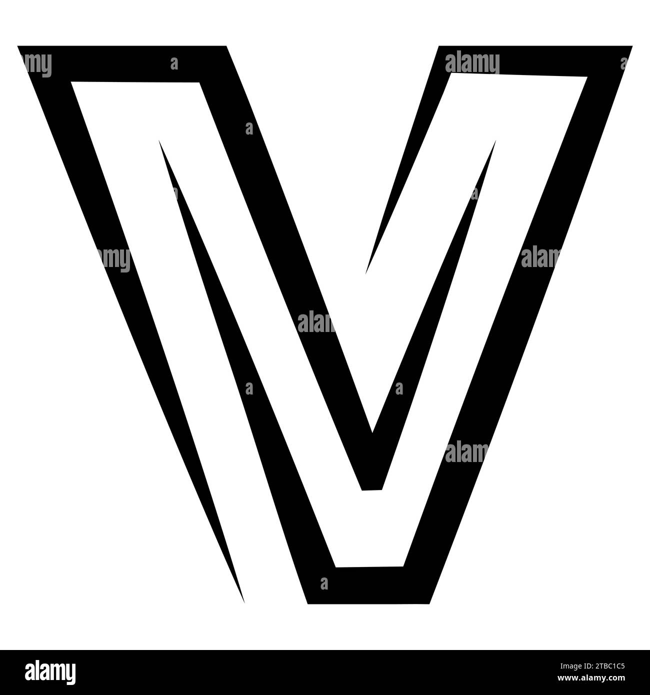 V logo studio, letter v design icon logotype technology font Stock ...