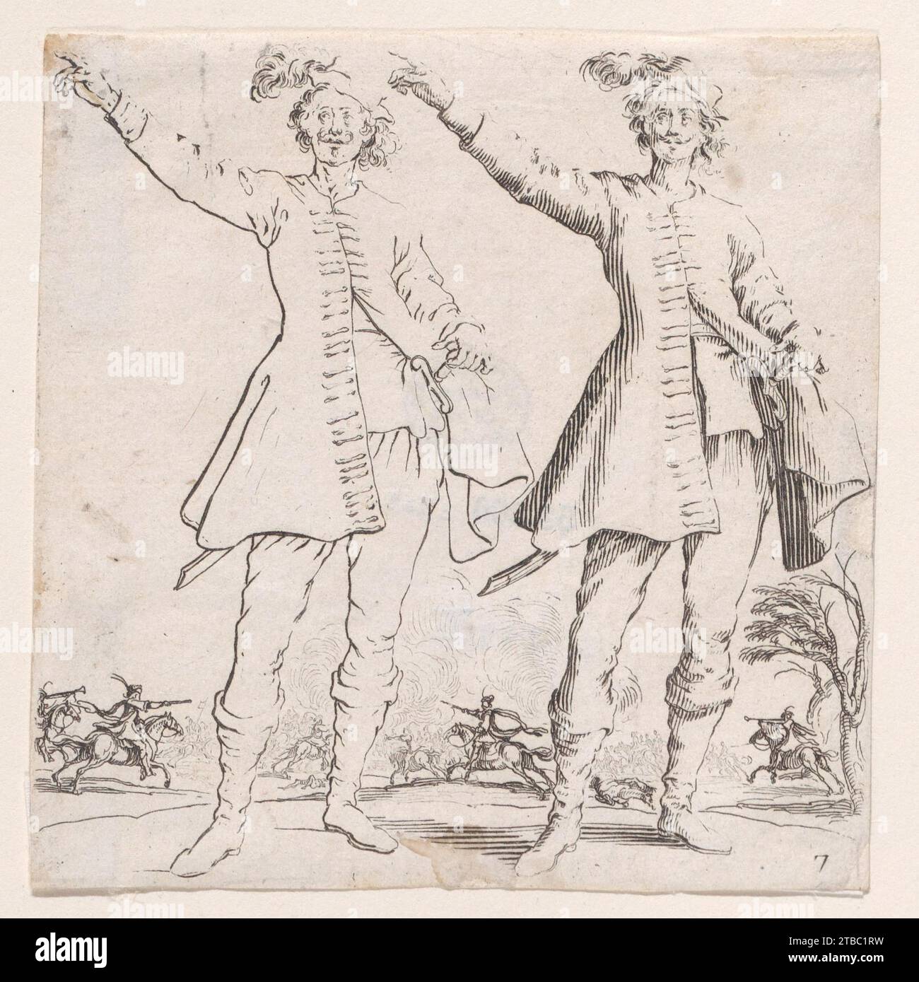 Le Turc Vu de Face, Levant le Bras Droit (Front View of the Turk ...