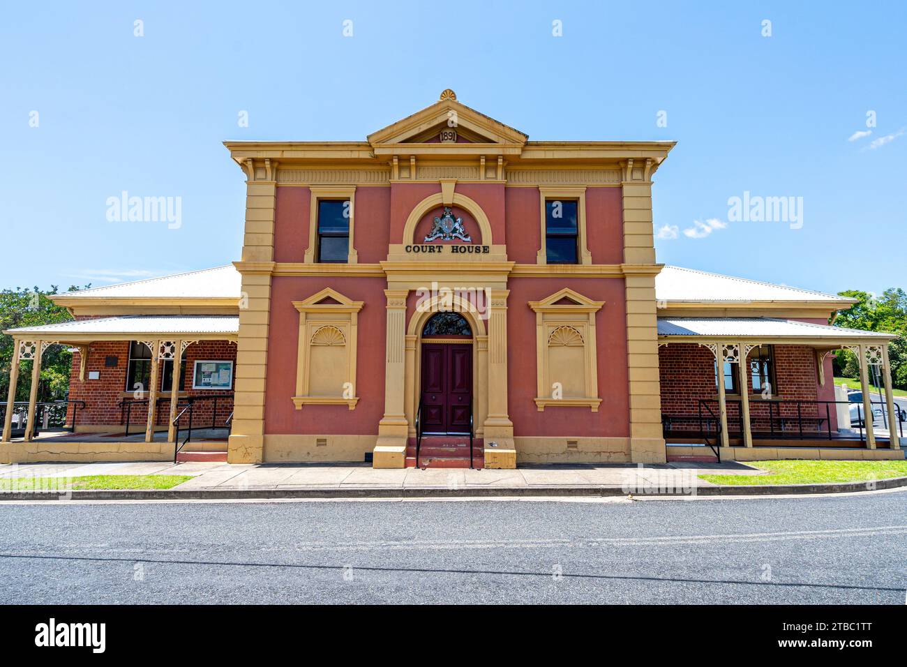 Historic Victorian style Court House, MacLean, New South Wales ...
