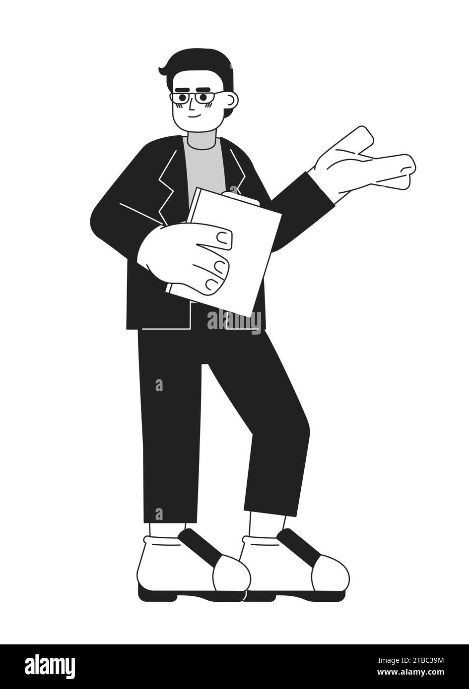 Glasses 2d image Stock Vector Images - Alamy