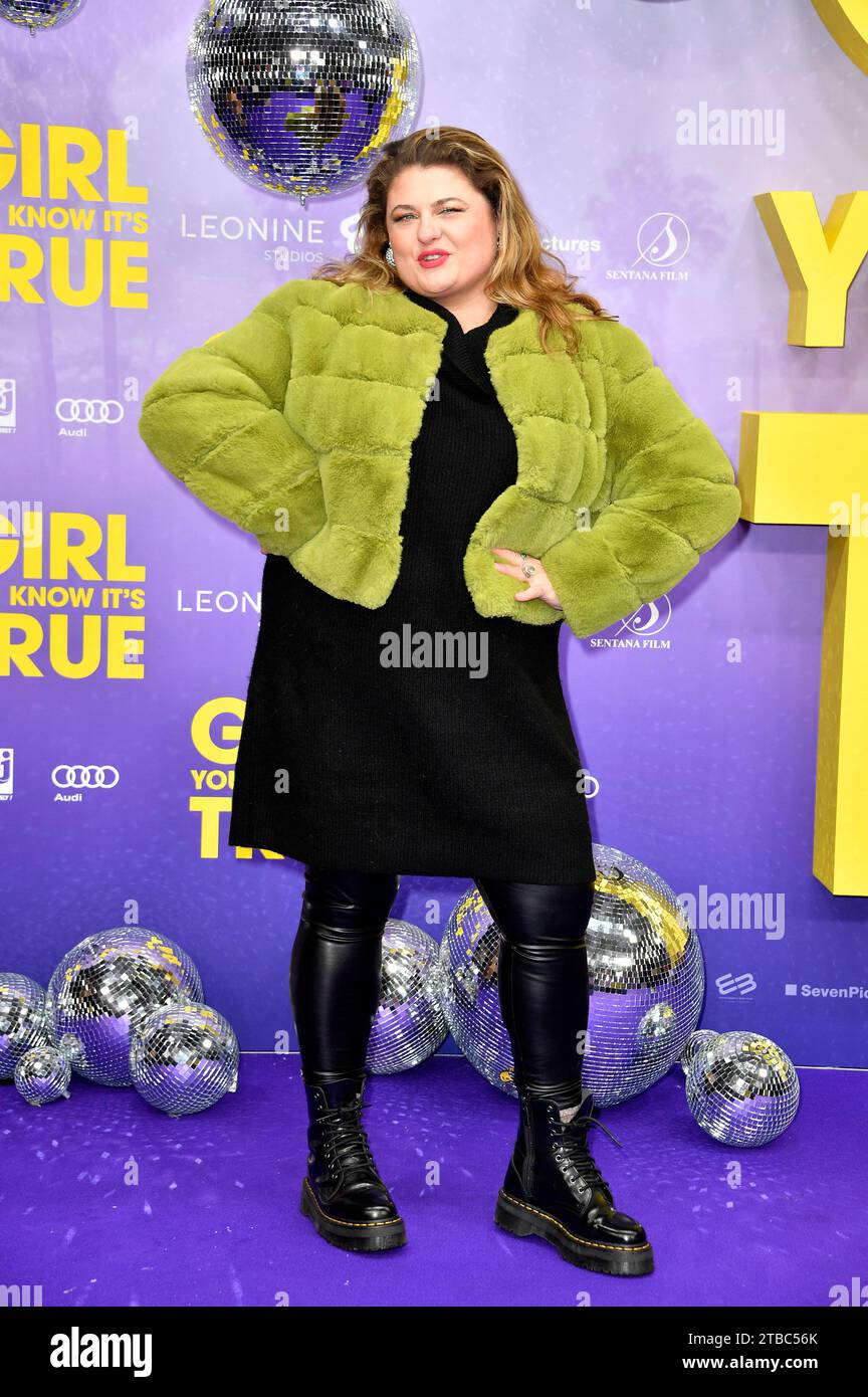 Alina Wichmann bei der Premiere des Kinofilms 'Girl You Know It's True ...