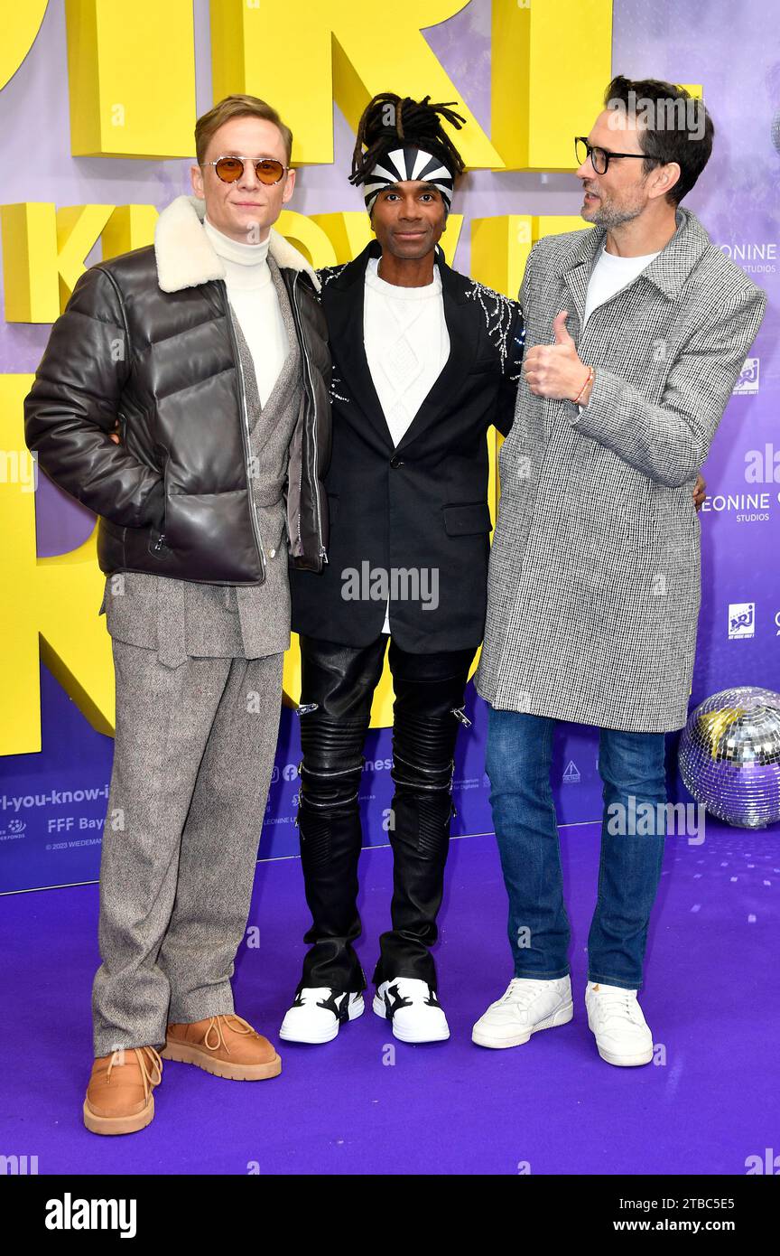 Matthias Schweighöfer, Fabrice Morvan und Simon Verhoeven bei der ...