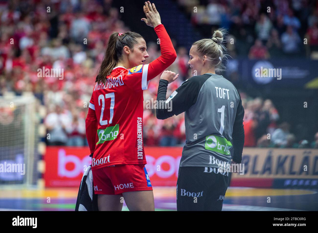 Herning, Denmark. 05th Dec, 2023. Louise Vinter Burgaard (27) and ...