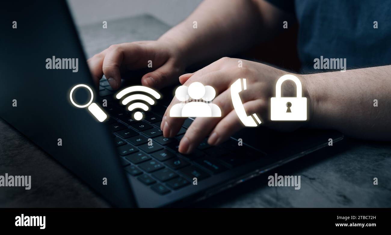 Digital hotline hi-res stock photography and images - Alamy