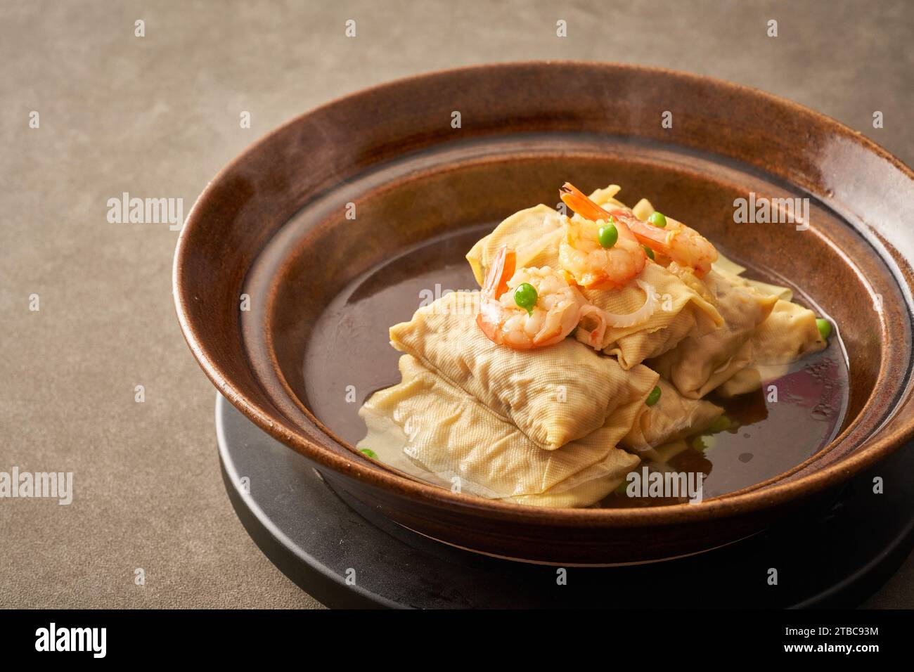 Bai Ye Wrapped Pork, Steamed Bai Ye Bao (Tofu Skin Roll, A Traditional ...