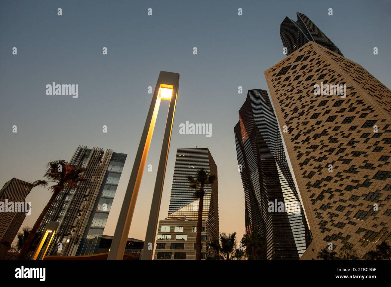A view of Riyadh's King Abdullah Financial District, Saudi Arabia on ...