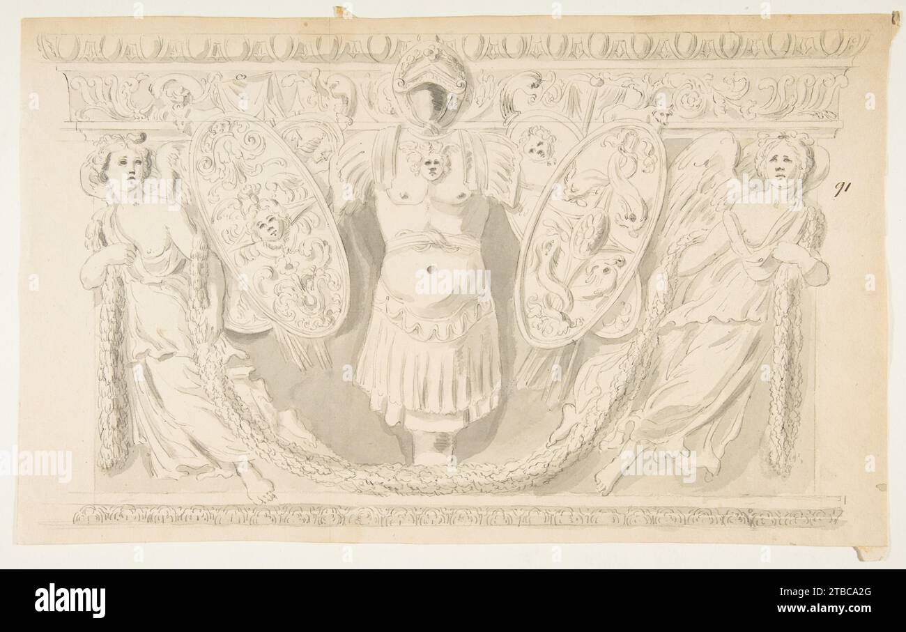 Design after a Roman Frieze 1963 by Anonymous, French, 18th century ...