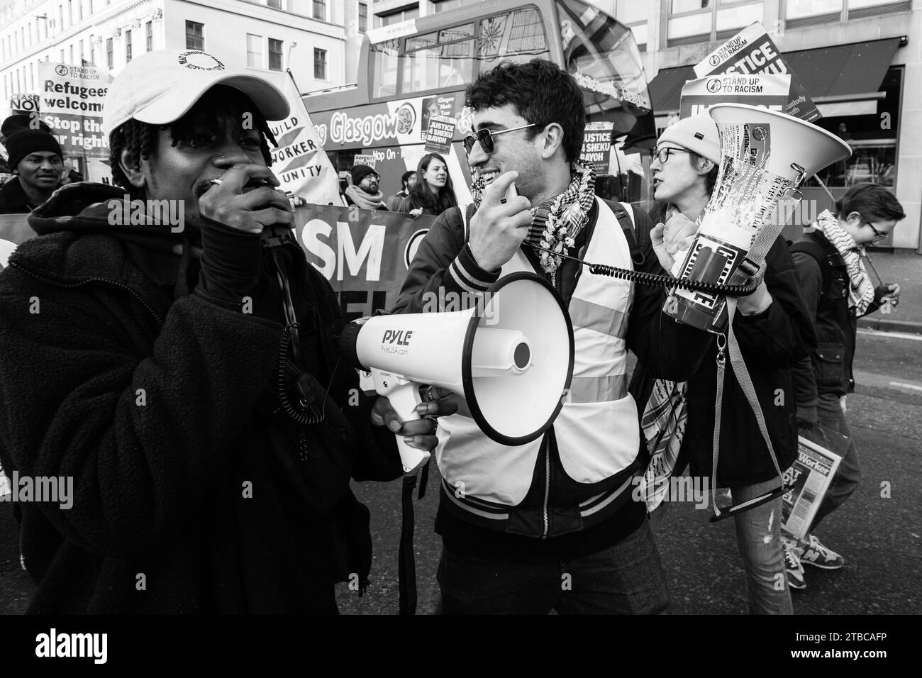 Anti racism support Black and White Stock Photos & Images - Alamy