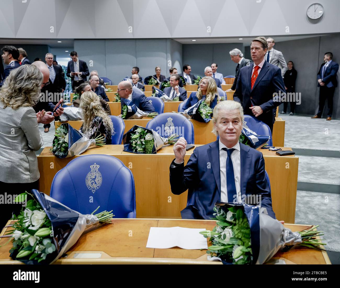 The Hague, Netherlands. 06th Dec, 2023. Geert Wilders (PVV) during the ...