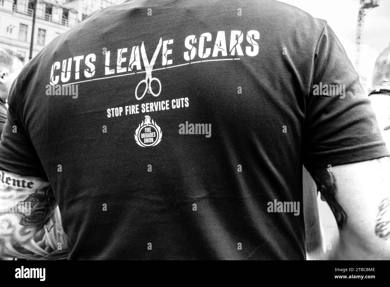 Scottish brigade banner hi-res stock photography and images - Alamy