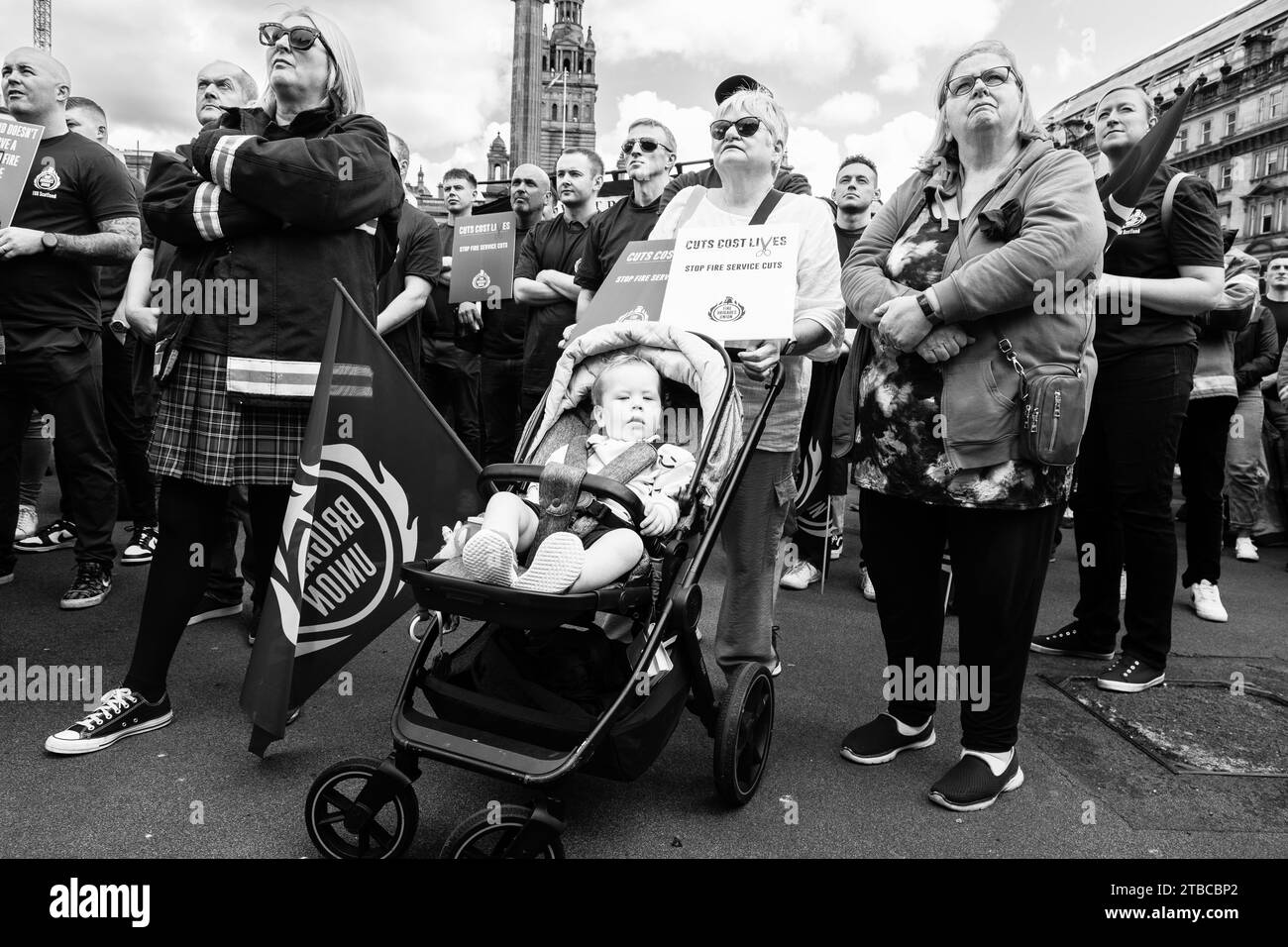 Scottish fire brigades union hi-res stock photography and images - Alamy