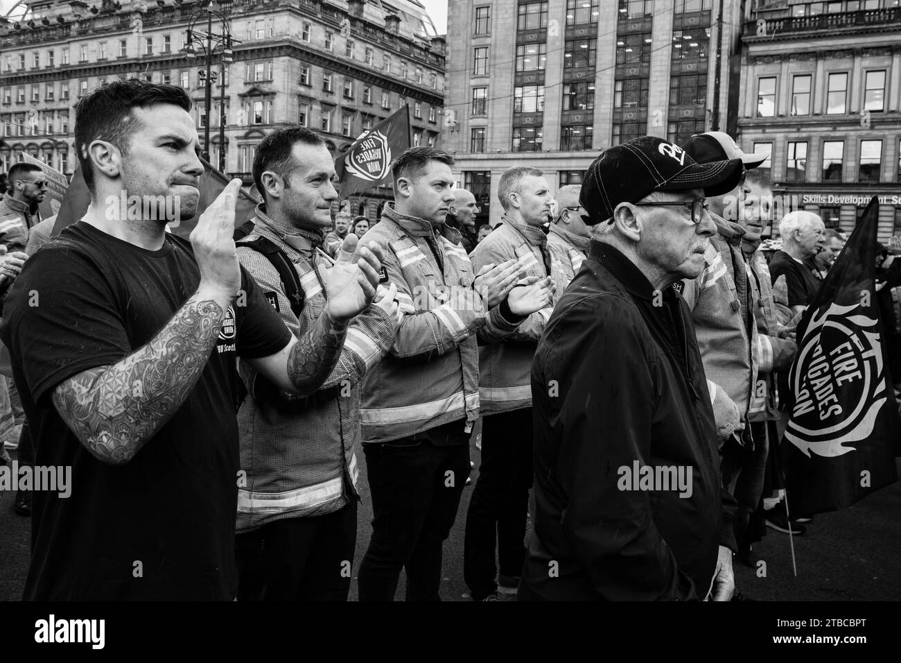 Scottish fire brigades union hi-res stock photography and images - Alamy