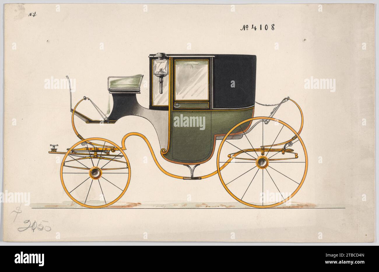 Design for Coupe, no. 4108 1923 by Brewster & Co Stock Photo - Alamy