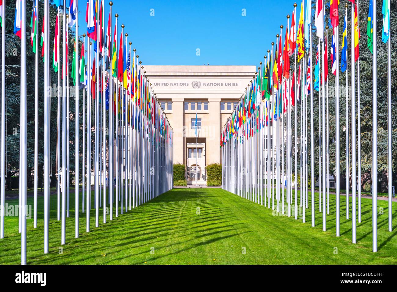 GENEVA, SWITZERLAND - OCTOBER 1, 2023: The United Nations Office at ...