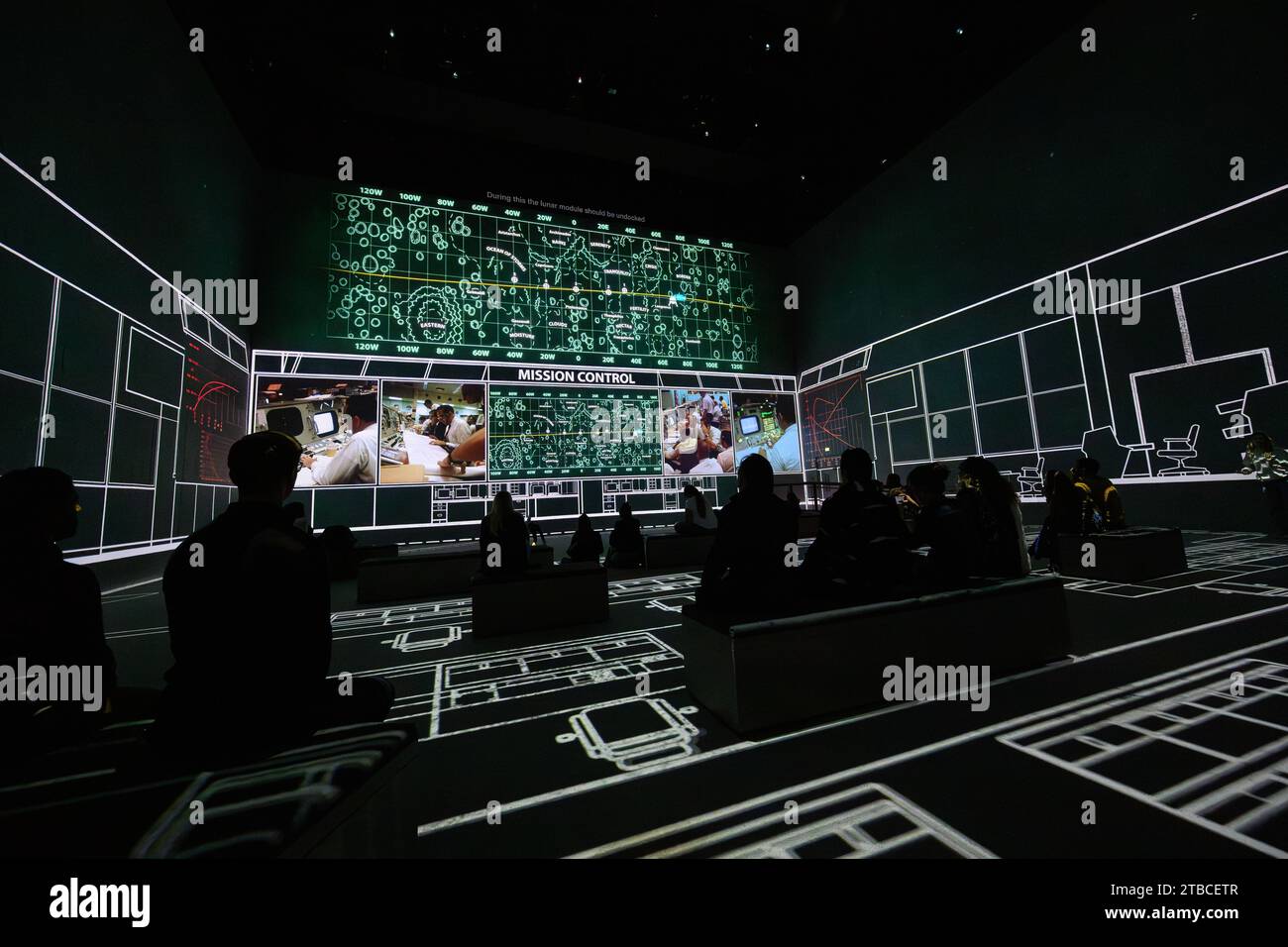 London, UK, 5th December 2023, A new immersive film is opening on the ...