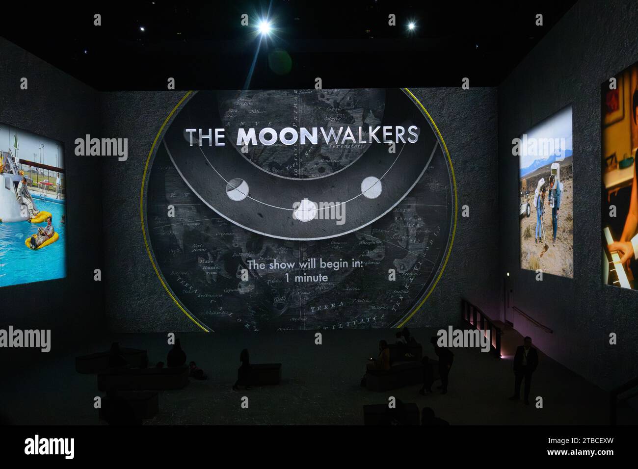 London, UK, 5th December 2023, A new immersive film is opening on the ...