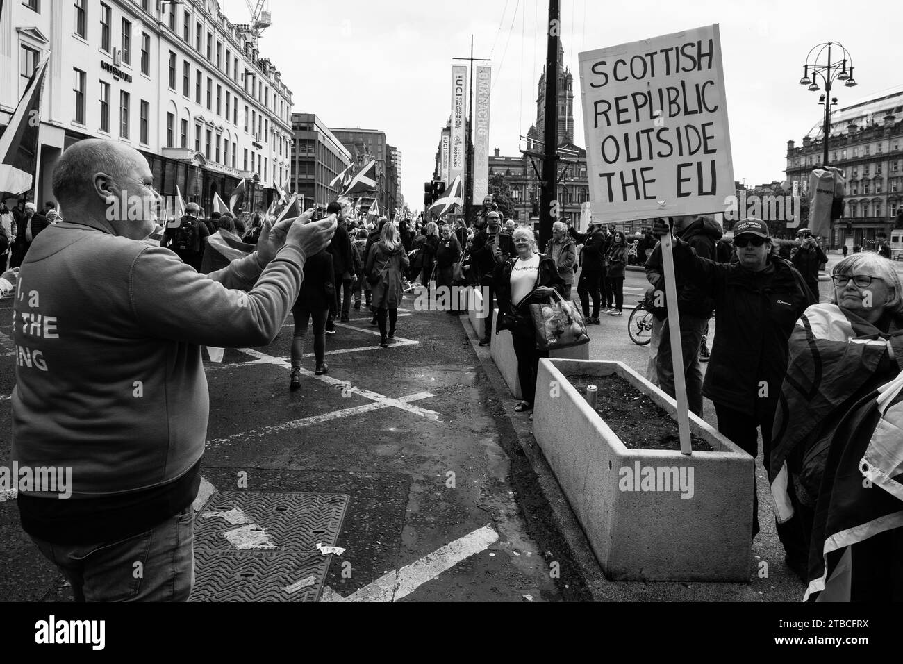 Scottish Independence March May 2023 Stock Photo - Alamy